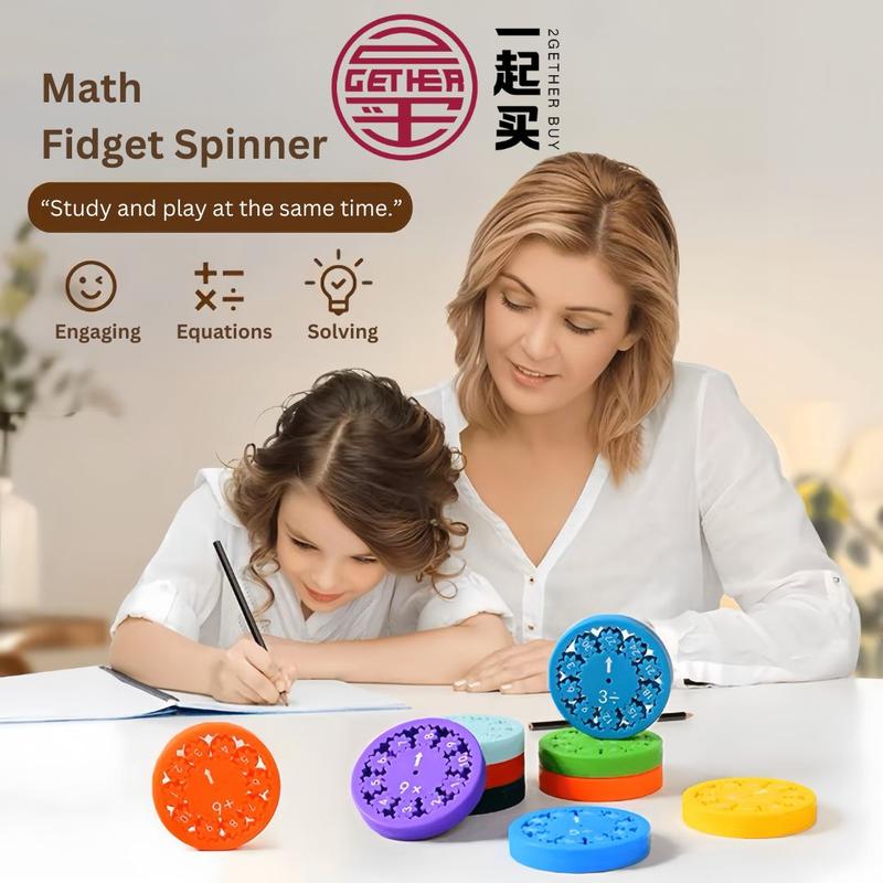 Math Fact Fidget Spinners Learning & Education Toy - TikTok Shop Singapore