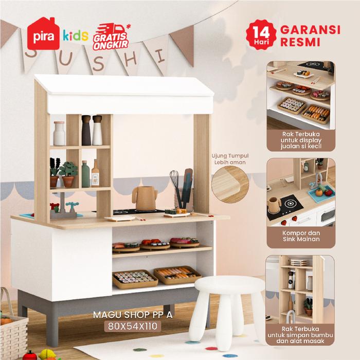Promo Pira Kids - Magu Shop PP Pretend Play Kantin / Market Booth ...