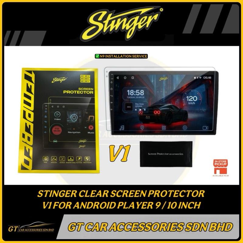 STINGER CLEAR SCREEN PROTECTOR V1 FOR ANDROID PLAYER 9 INCH & 10 INCH ...