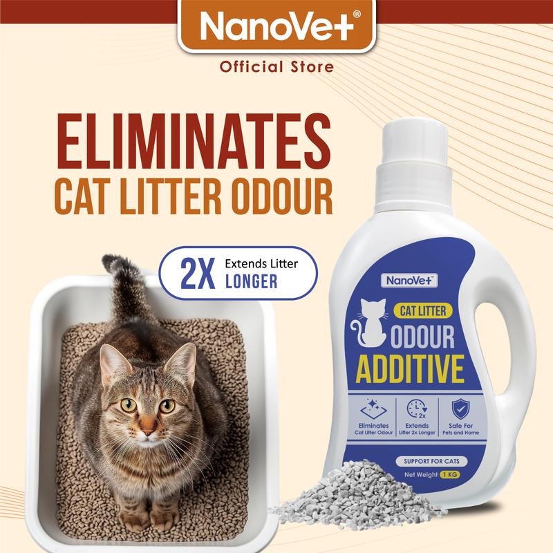 Nanovet Cat Litter Odour Additive (1KG) - TikTok Shop Malaysia