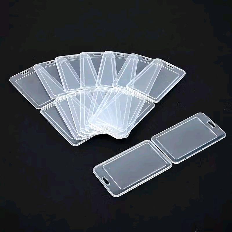 Tempat Kartu Id Card Transparan 2 Sisi Murah Holder Id Card Transparan ...