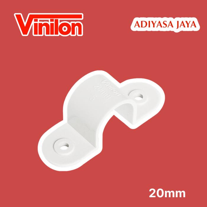 Clamp Conduit 20mm (Vinilon) / Klem / U Clamp - Shop | Tokopedia