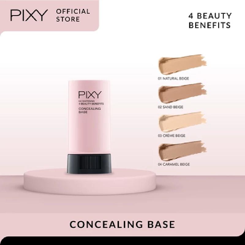 PIXY Concealing Base 4 Beauty Benefits | 9 gr | Noda tersamar 12 jam ...