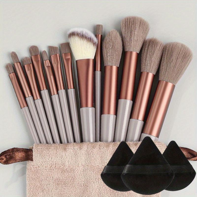 Set Berus Mekap Deluxe, 16pcs, Berus Asas Premium, untuk Bul - TikTok ...