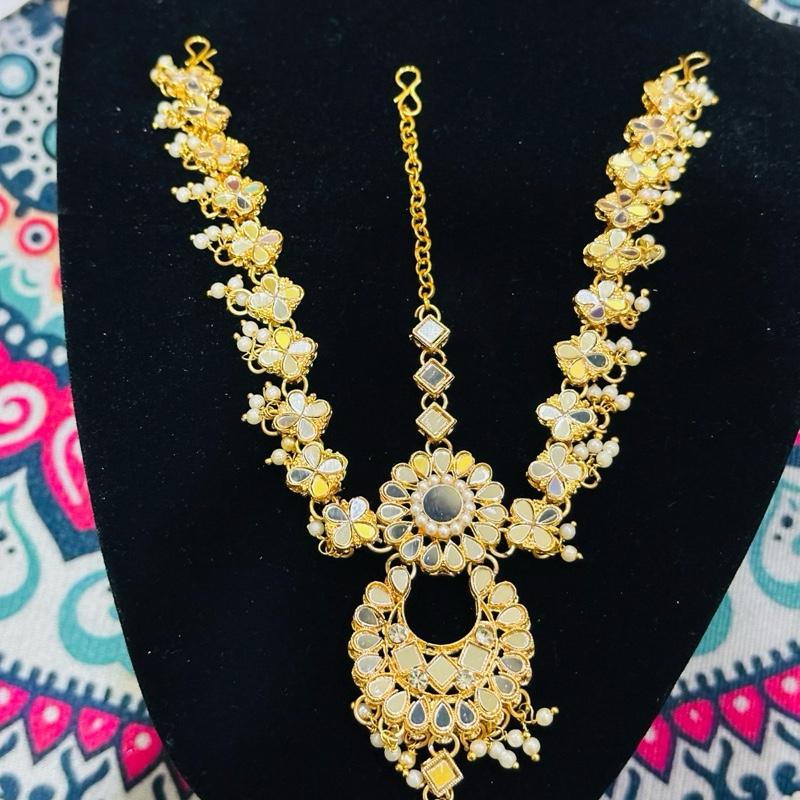 3 layered Maang tikka-Bridal sets tikka grand look - TikTok Shop Malaysia