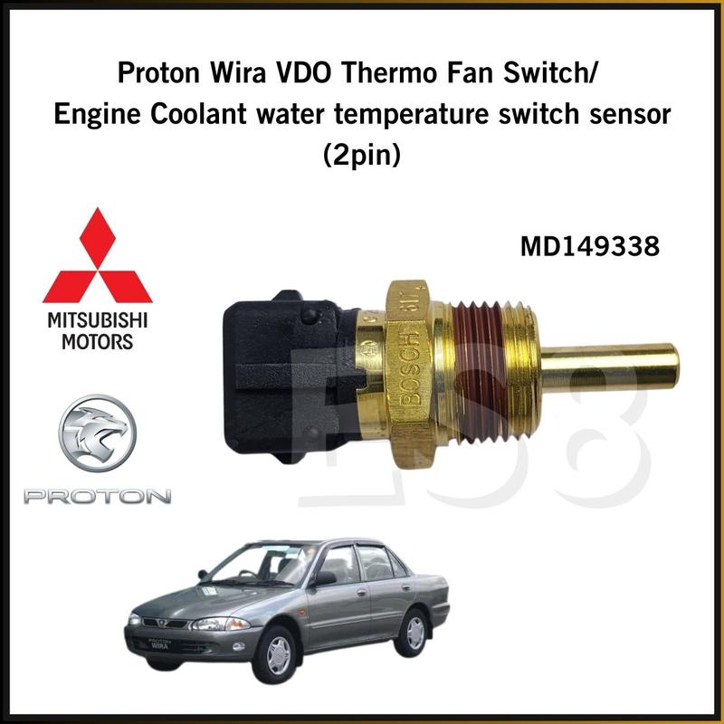 Proton Wira (BOSCH) VDO Thermo Fan Switch/ Engine Coolant Water ...