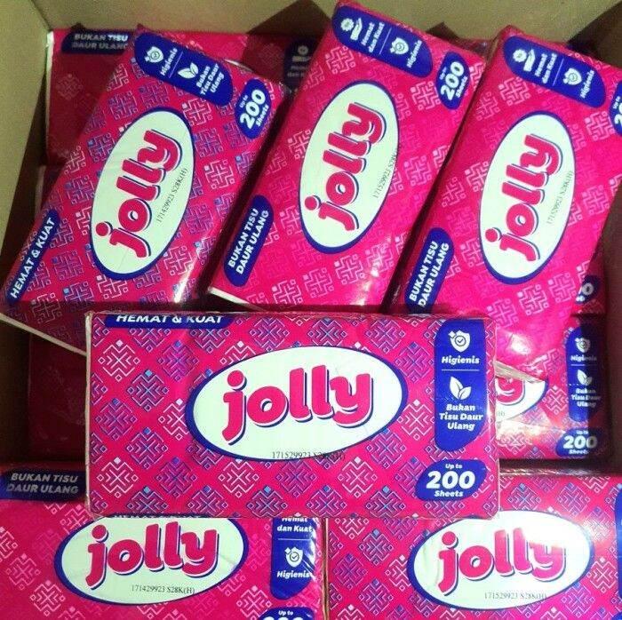 { ISI 4 PACK } Tissue Jolly 200 Pink Sheets TISU WAJAH FACIA - Shop ...