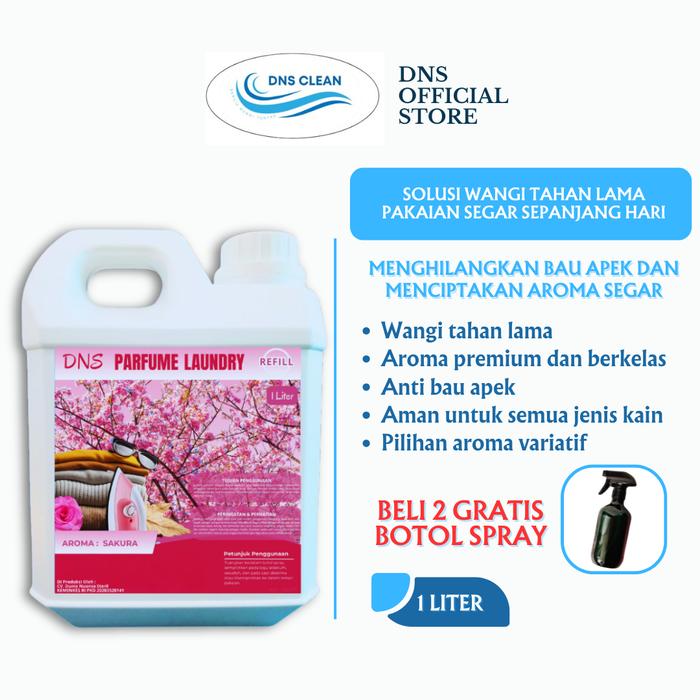 Promo DNS Beli 2 Free Botol Spray Parfum Laundry Tahan Lama 1Liter ...