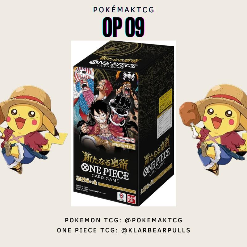 [Voucher] OP09 One Piece Booster Box - TikTok Shop Singapore