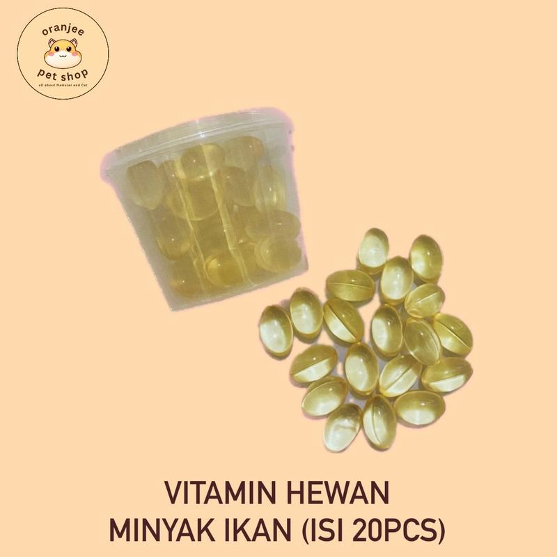 Fish Oil Vitamin Hewan Minyak Ikan (Hamster, Kucing, dll) - Shop ...