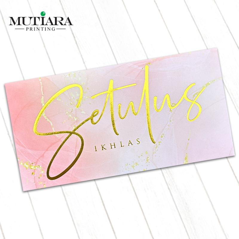Premium Sampul Raya - Sampul Duit Raya - Setulus Ikhlas Gold - TikTok ...