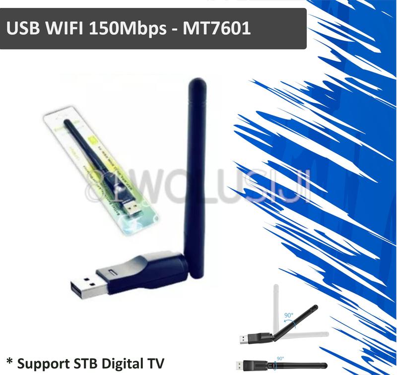 USB WIFI/Wireless 150Mbps MT7601 eksternal antena bisa untuk - Shop ...