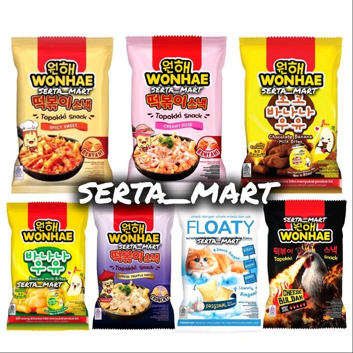 Jual Wonhae Topokki Snack 80gr - Toppoki Snack Sweet Spicy / Creamy ...