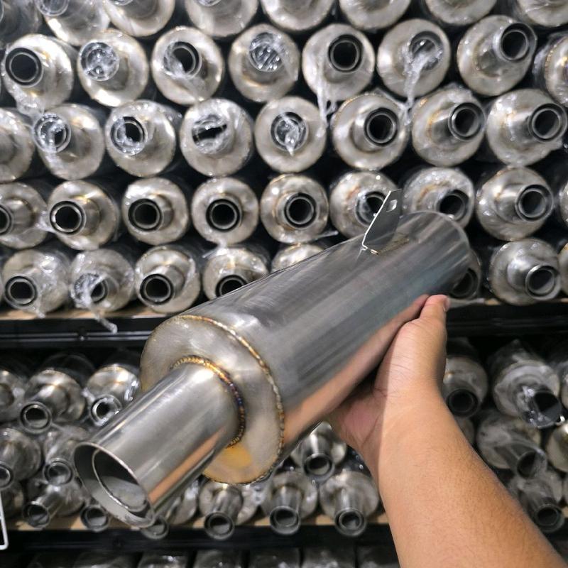 RAIDER R150 GEN 1 STYLE CANISTER POWER PIPE 51mm BLURR BUFF FINISH(FULL ...
