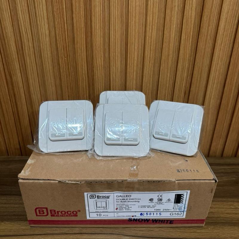 Saklar Seri Broco Galleo Putih Inbow - Shop | Tokopedia