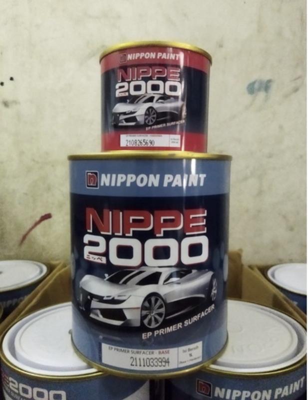 Cat Epoxy Nippe 2000 Primer Surfacer Abu Grey 1 liter - Shop | Tokopedia