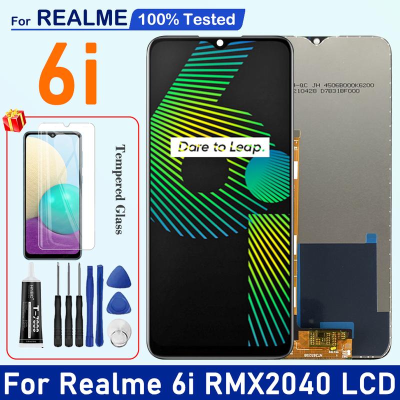 6.5" For Realme 6i LCD Display With Touch Screen Digitizer For - TikTok ...