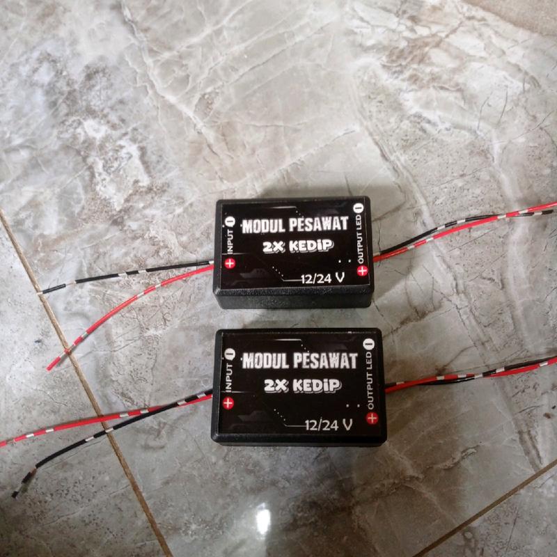 MODUL PESAWAT 2X KEDIP WATT BESAR BISA UNTUK 12VOLT DAN 24VOLT - Shop | Tokopedia