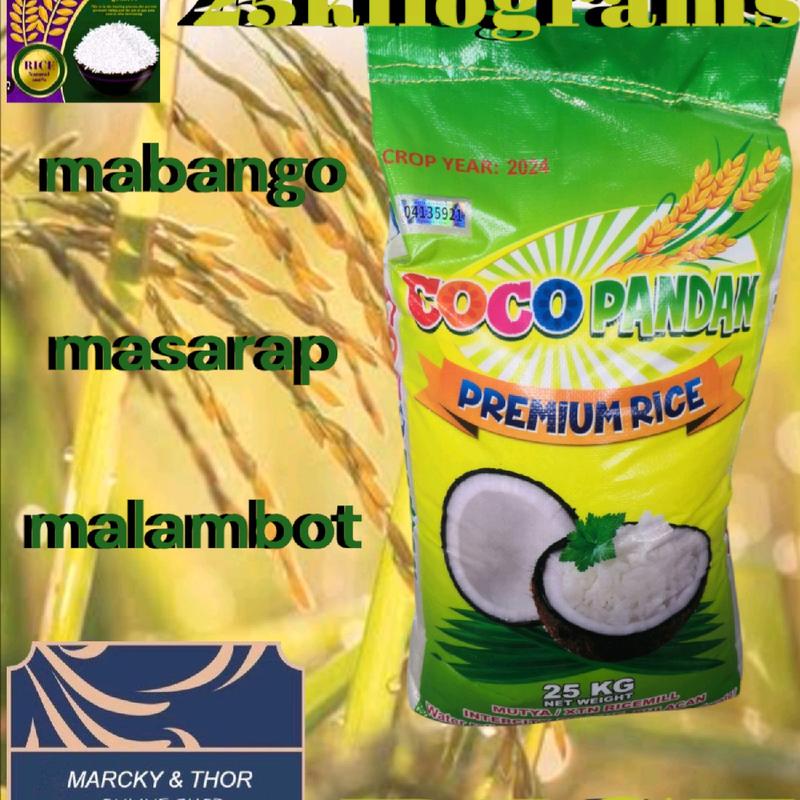 25kg Pandan Premium Rice - G4 Buko Premium Sweet Coco Sinandomeng ...