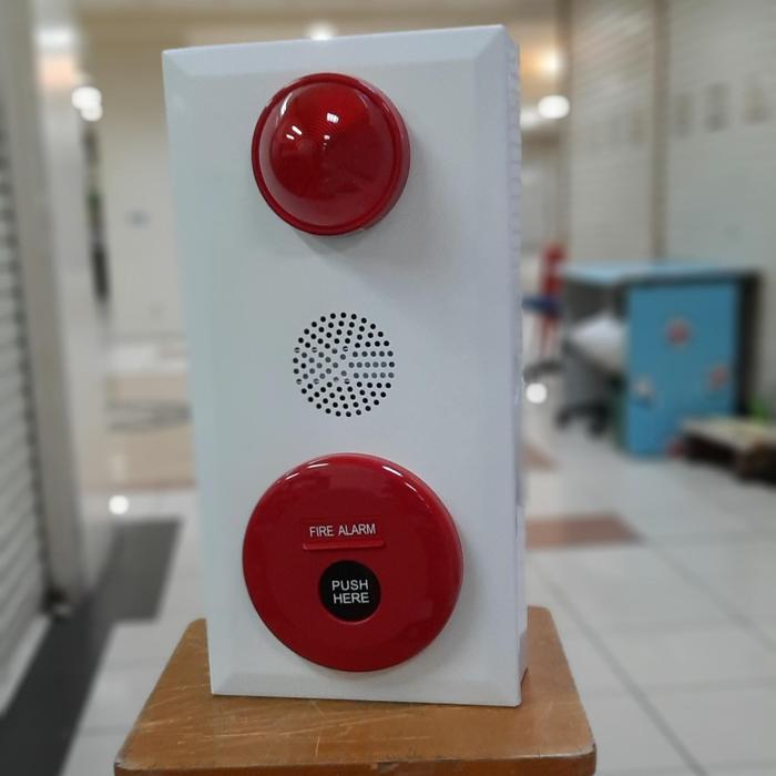 Jual CHUNG MEI CM-PBL1 COMBINATION BOX BOK KOMBINASI FIRE ALARM SURFACE ...