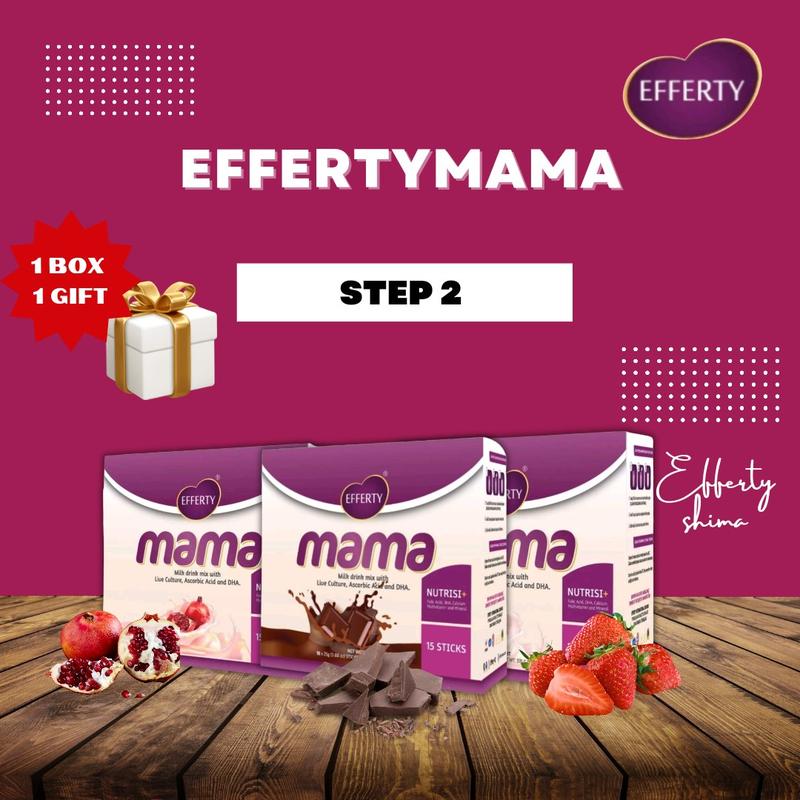 Minuman Campuran Susu Kambing Effertymama perisa Coklat dan Delima - TikTok Shop Malaysia