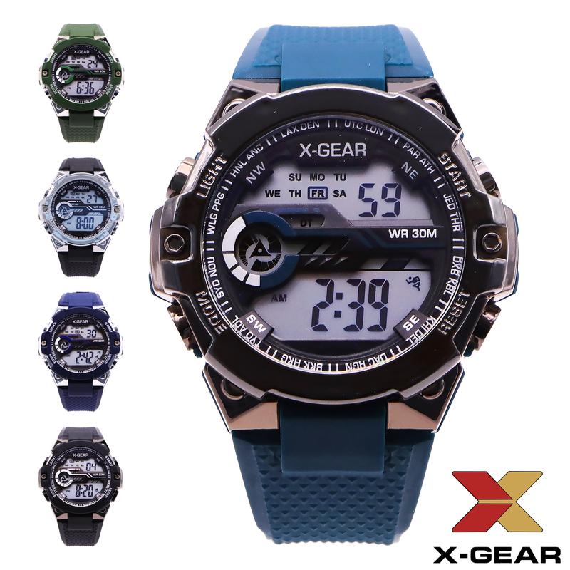 X-GEAR Watch ORIGINAL 30m Waterproof Rubber Strap Watch Unisex - TikTok ...