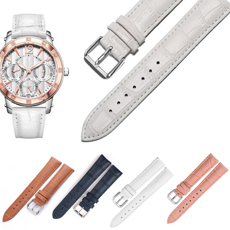 Tali jam tangan kulit dengan corak buluh, 12mm, 14mm, 16mm, 18mm ...
