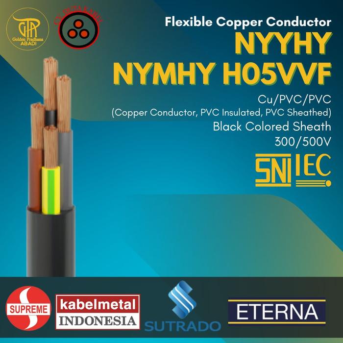 Jual Kabel NYYHY 4x70 mm2 / KABELMETAL (KMI) / SUPREME CABLE /4x70mm2/4 ...