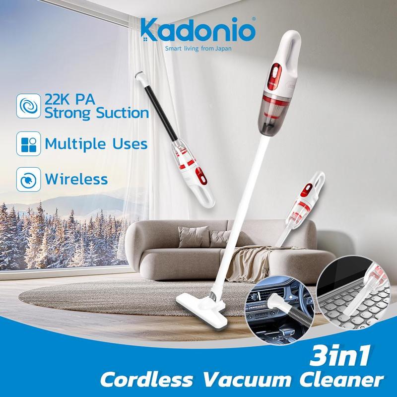 T Kadonio 3 IN 1 22000PA Cordless Vacuum Cleaner Vakum Vacum - TikTok ...