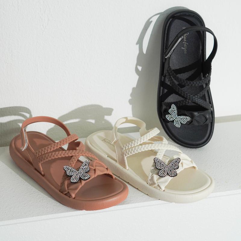 Solea Selipar Wanita Cute Bear Indoor Slippers Soft EVA Anti-Slip ...