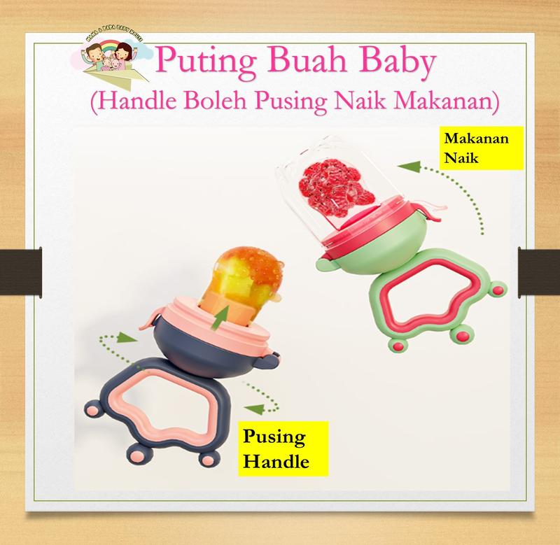 [Handle Boleh Pusing dan Naik Makanan] Baby Fruit Food Feede - TikTok ...