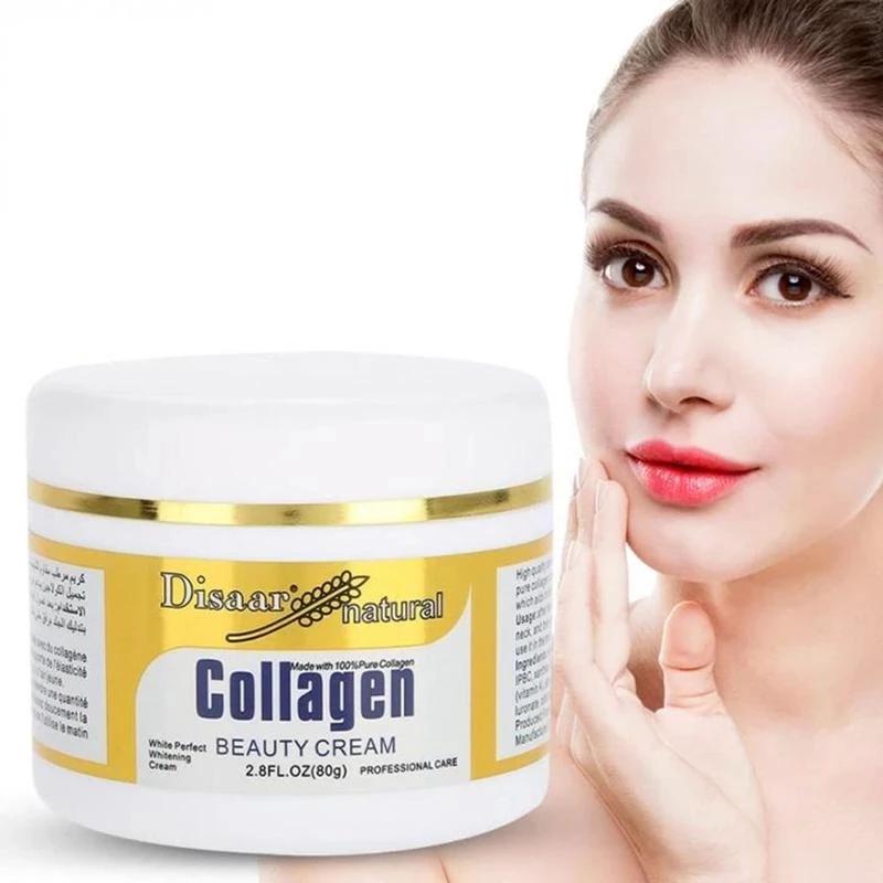 Krim Muka, 80ml, Krim Kolagen, Anti Kedutan, Anti Penuaan, Penghilang ...