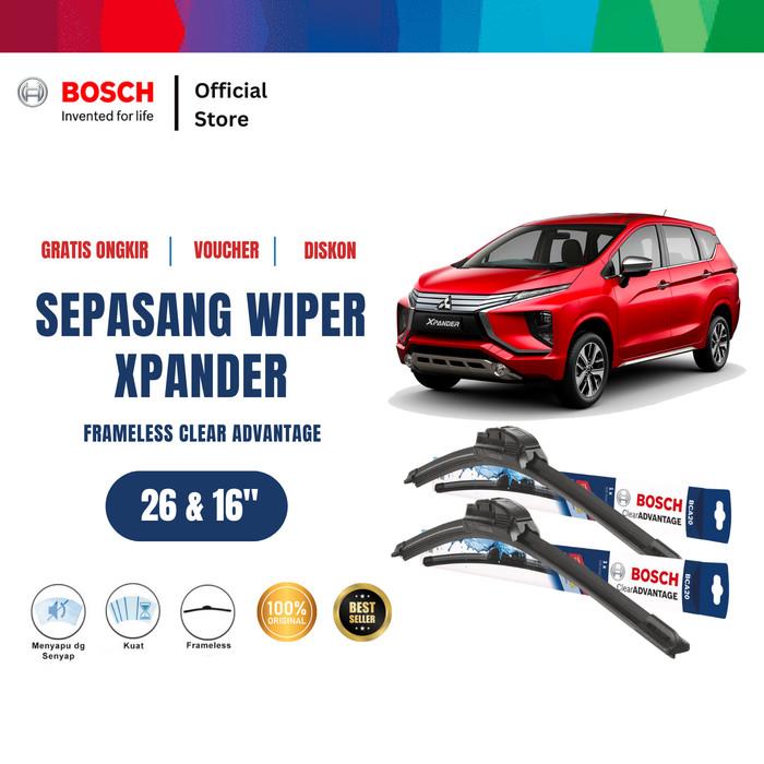 Promo Bosch Wiper Frameless New Clear Advantage Mitsubishi Xpander 26 ...