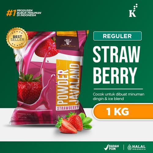 Bubuk Minuman Bubble Powder Drink rasa Strawberry Javaland Depok 1k ...