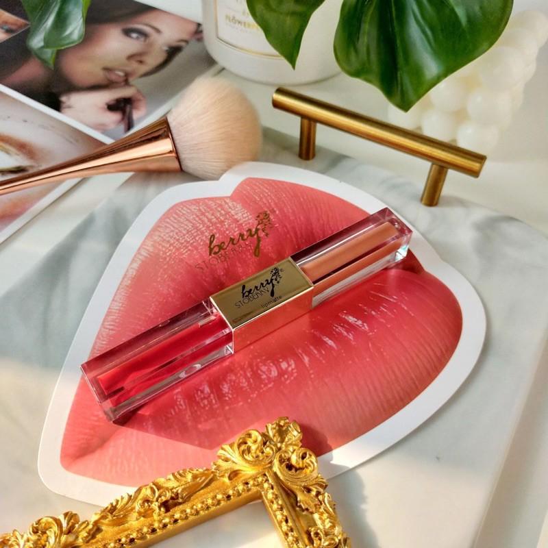 STOBERRY BERRY LIPMATTE Waterproof Tahan Lama Kosmetik Lip Gloss ...