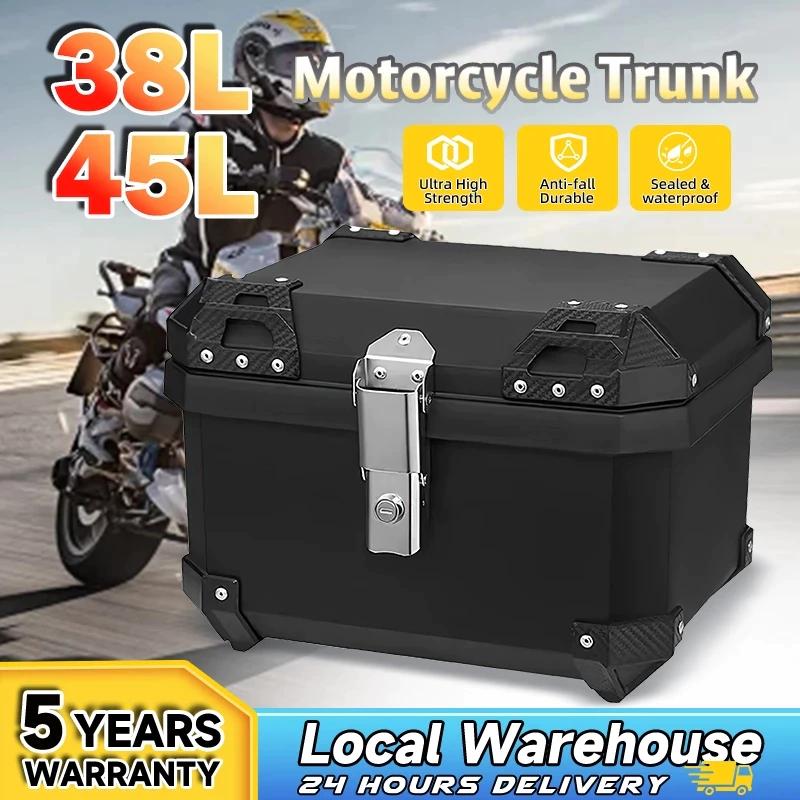 SOARFLY TANKER ABS TOP BOX Aluminium Top Box 38L 45L ALUMINIUM - TikTok Shop Malaysia