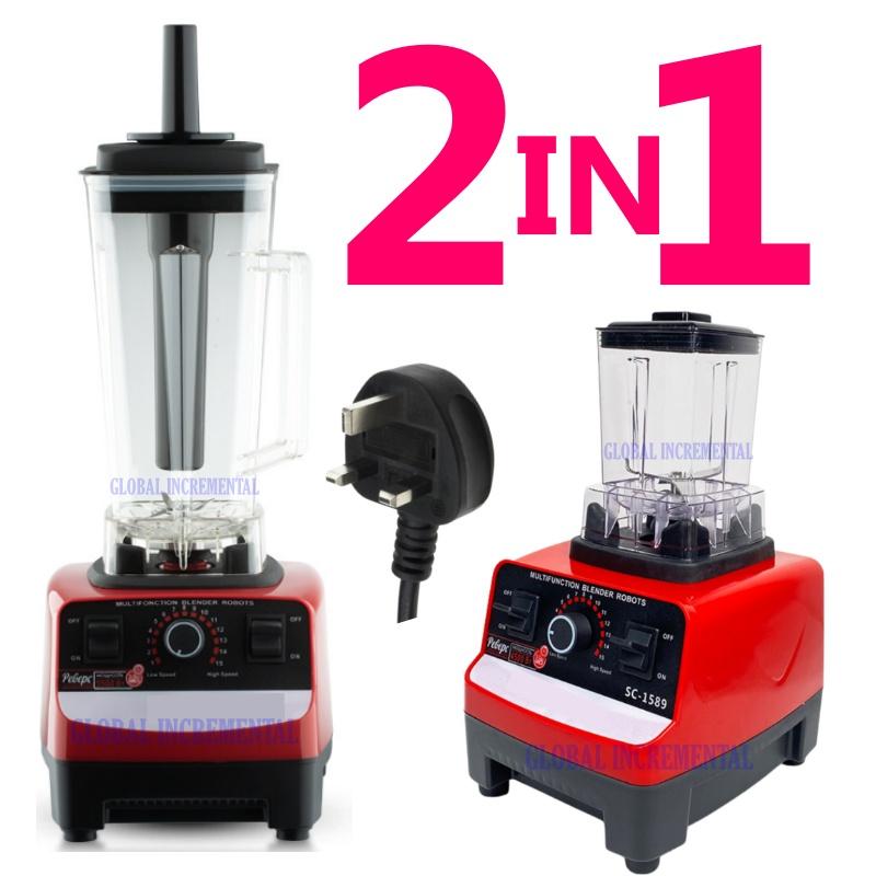 2in1 Professional high speed Blender, Personal Blender for Shakes ...