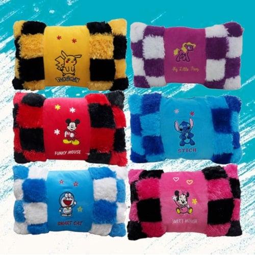 1 set Bantal+ Guling Karakter Anak Full Silikon Uk 45x30 Sar - Shop ...