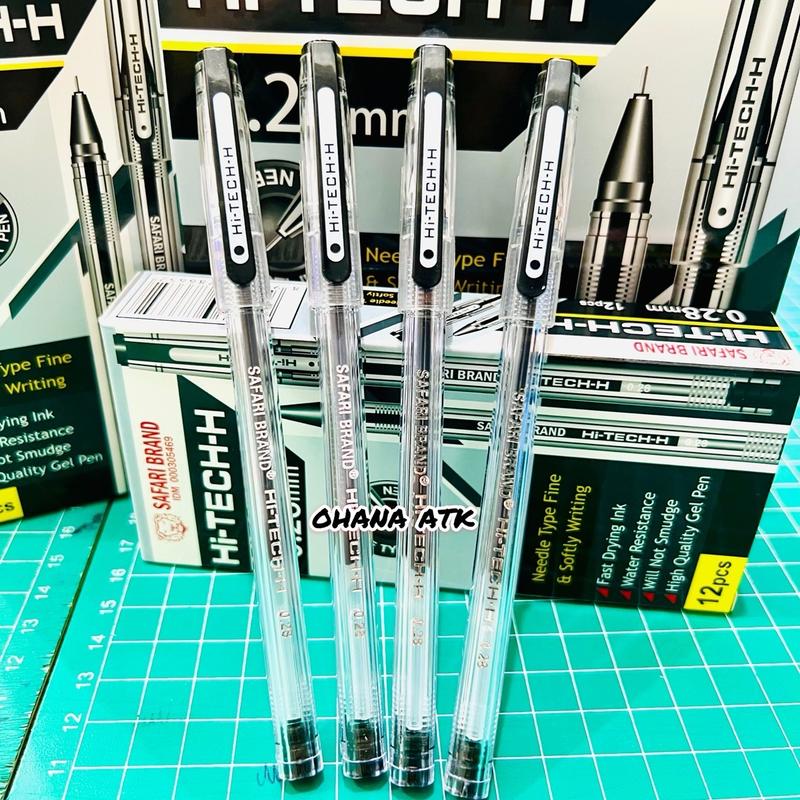 (1pack) Pulpen/Gel Pen Hi-Tech-H SAFARI PERSEGI 0,28 mm Safari - Shop ...