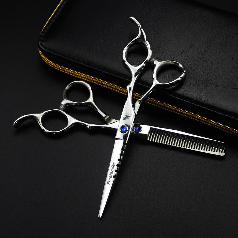 Set gunting potong rambut 6.0 inci, gunting gunting rambut, gunting ...