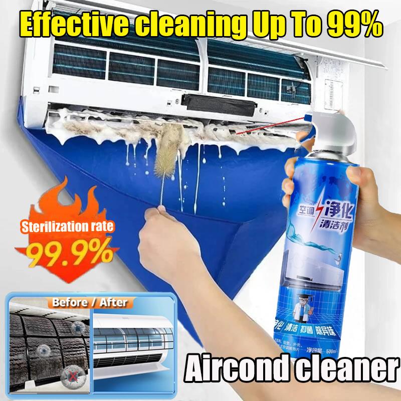 (Air-Cond Cleaner) 500ML Air Conditioner Cleaner Spray For Air - TikTok ...