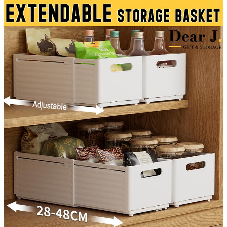 2pcs Set Extendable Storage Basket / Cabinet Storage Box (Dear - TikTok ...