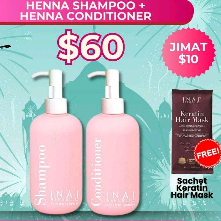 Inai republic shampoo + conditioner direct dye henna hair - TikTok Shop ...