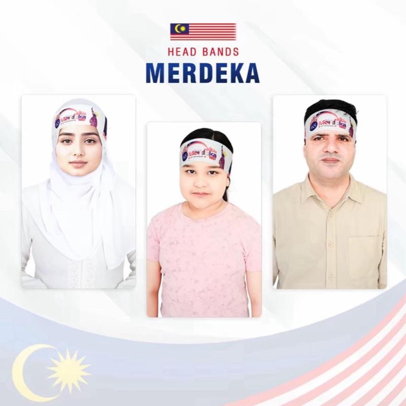Pengikat Kepala Merdeka 2024 untuk Lelaki Budak Headband - TikTok Shop ...