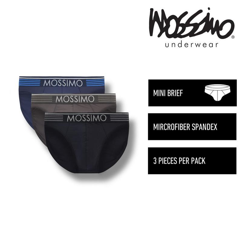 (3 Pcs) Mossimo Mens Microfibre Spandex Mini Brief Underwear - TikTok ...