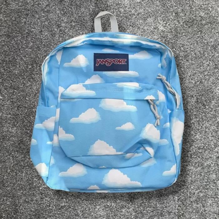Promo Jansport Tas JS PREMIUM Motif Awan Biru - ooTas Sekolah & Ransel ...
