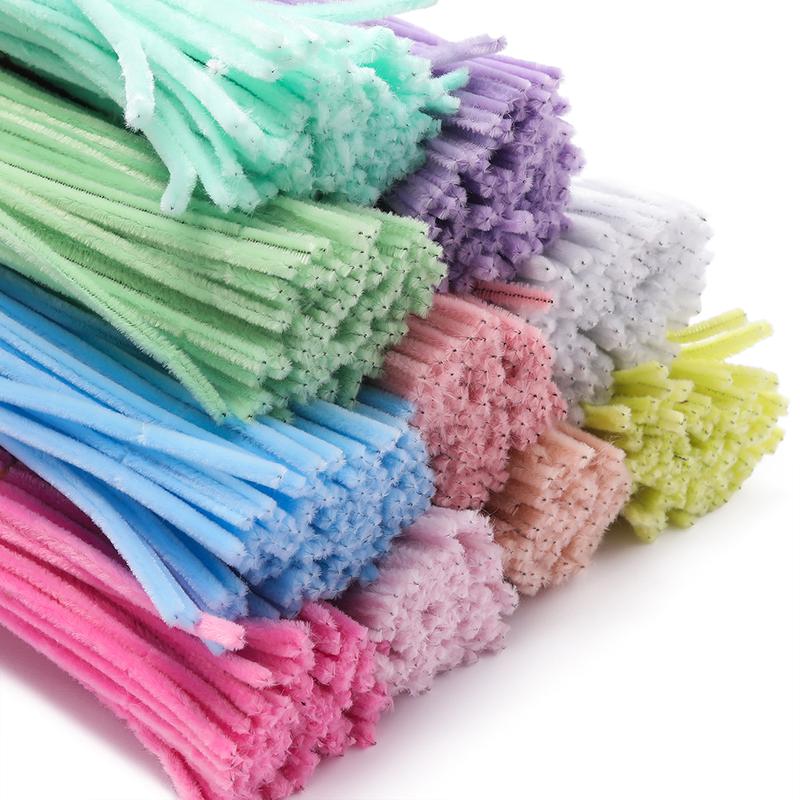 St.kunkka 20-100Pcs 30cm Twist Stick Colourful Chenille Stem - TikTok ...