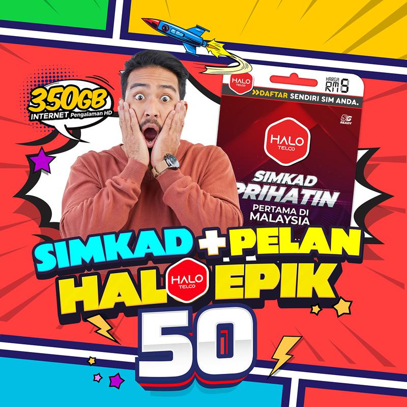 [Sim Kad 350GB] DATA Halo Telco TuneTalk 4G 5G - Unlimited Data ...