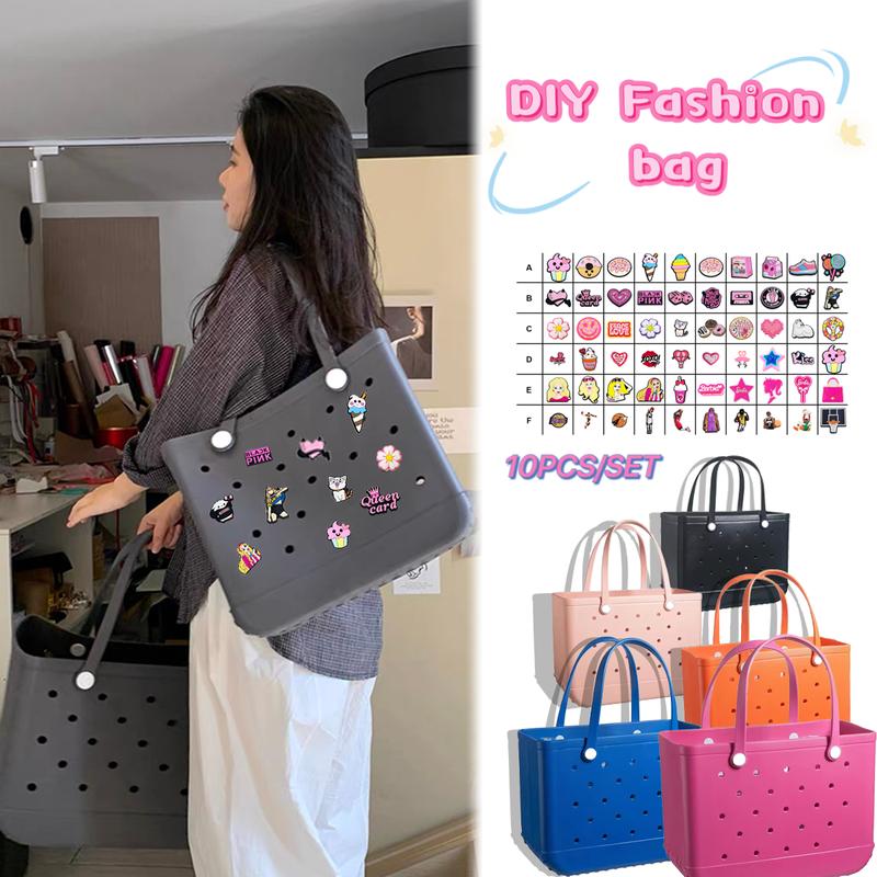 HOLO Oversize Women Silicone Bag Beach Bag Shoulder Bag Waterproof ...