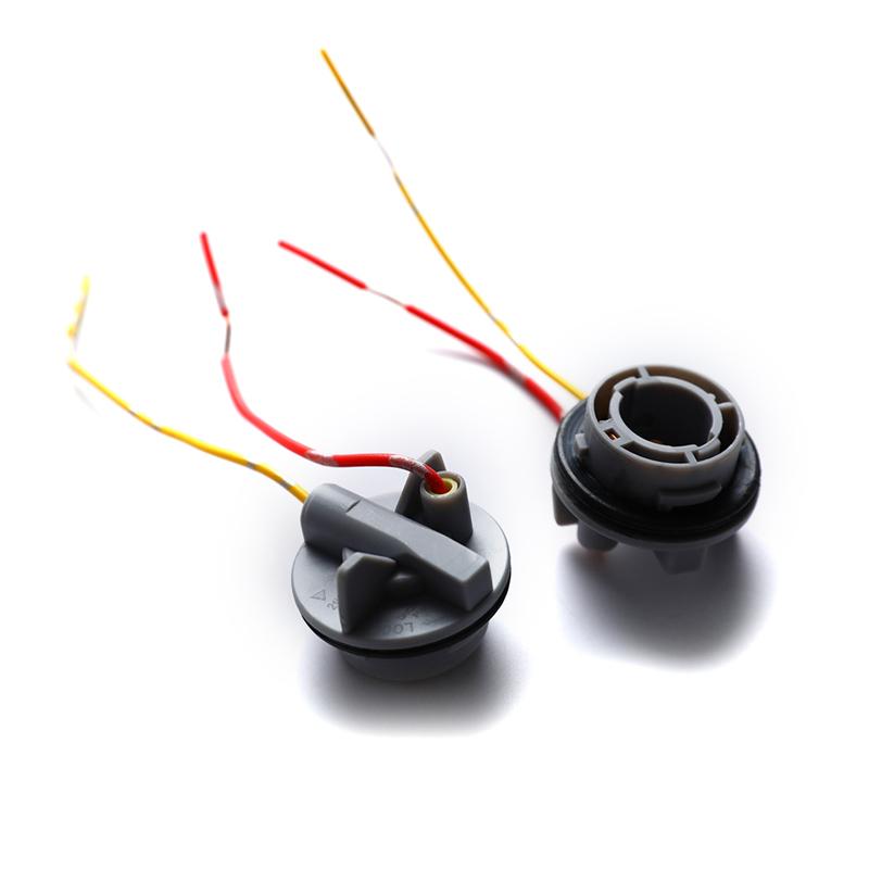 2X 1157 2057 2357 Socket Adapter Harness Wiring For Turn Signal ...